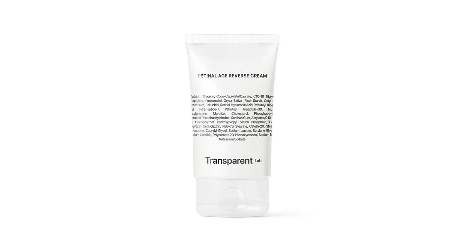 Transparent Lab Retinal Age Reverse Cream öregedésgátló krém retinallal
