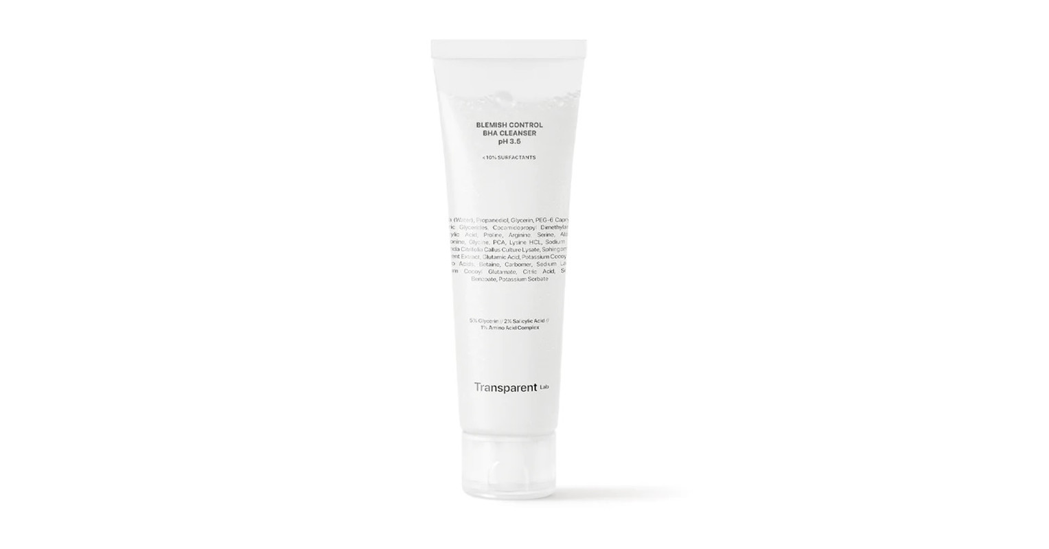 transparent-lab-blemish-control-bha-cleanser-szalicilsavas-arctisztito ...