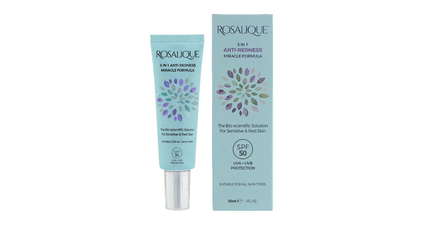 Rosalique 3 in 1 Anti-Redness Miracle Formula CC-krém rosaceás és ...